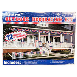 Ultimate Outdoor Decorating Kit | FlagandBanner.com