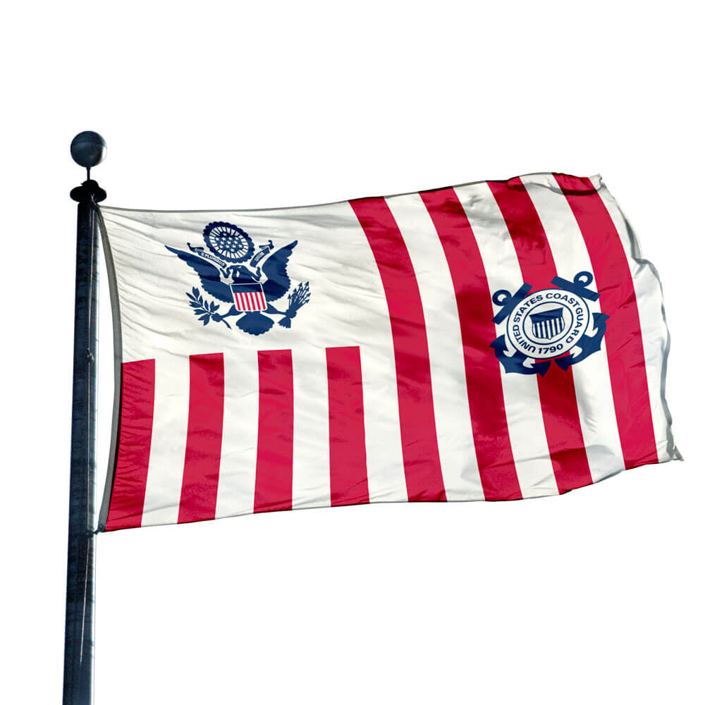 Military Coast Guard Flag