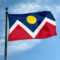City of Denver Flag | FlagandBanner.com