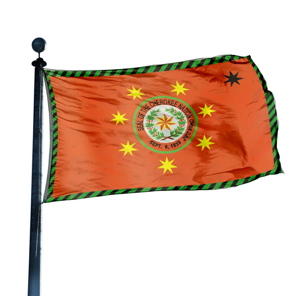 Cherokee Indian Flag
