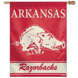 College Vault Arkansas Razorbacks Banner | FlagandBanner.com