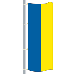 Double Stripe Drape Flag | FlagandBanner.com