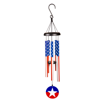Americana Hand Tuned Wind Chime | FlagandBanner.com