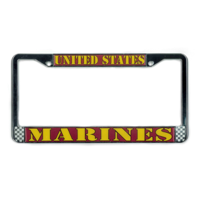 US Marines License Plate Frame | FlagandBanner.com