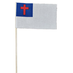 Christian Miniature Flag | FlagandBanner.com