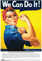 Rosie the Riveter Poster | FlagandBanner.com