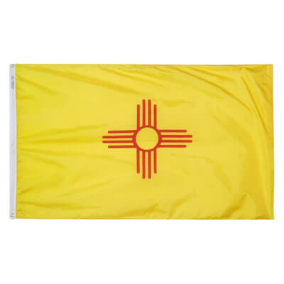 New Mexico Heavy Duty Polyester Flag (3 ft. x 5 ft.) | FlagandBanner.com