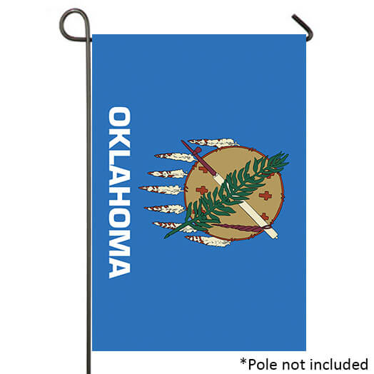Oklahoma Garden Banner (12-1/2 in x 18 in) | FlagandBanner.com