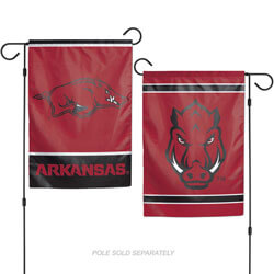 University of Arkansas Razorbacks 2-Sided Garden Banner | FlagandBanner.com